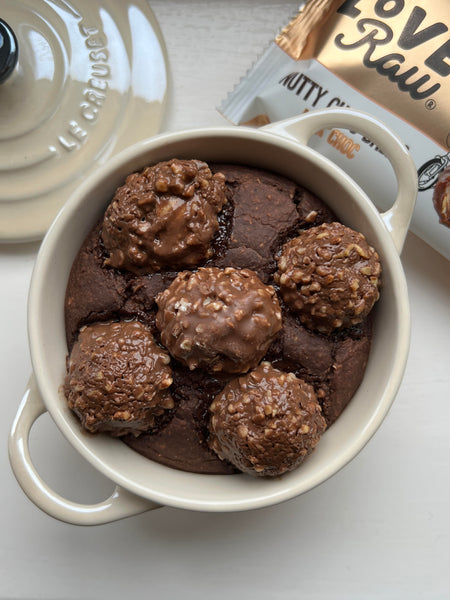Nutty Choc Ball Baked Oats – LoveRaw